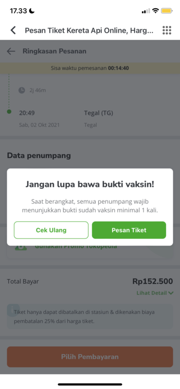Cara Pesan Tiket Kereta Api di Tokopedia | Tokopedia Care
